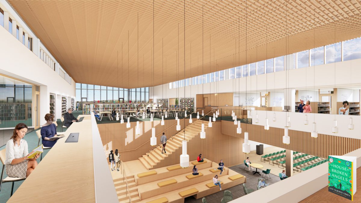 Preview the New Library – Belmont Library Foundation