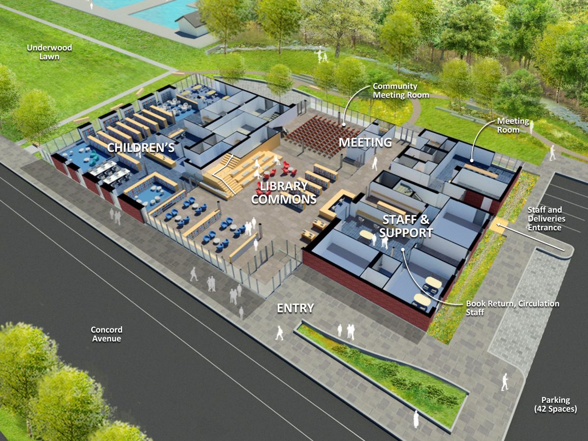 Preview the New Library – Belmont Library Foundation