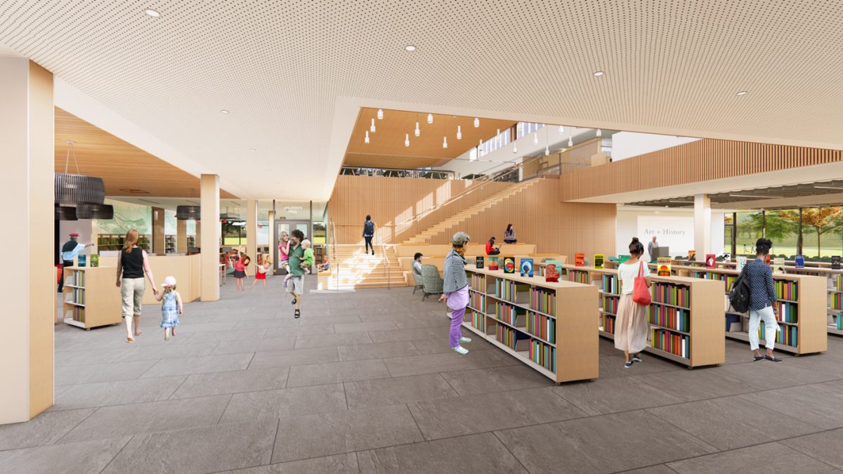 Preview the New Library – Belmont Library Foundation