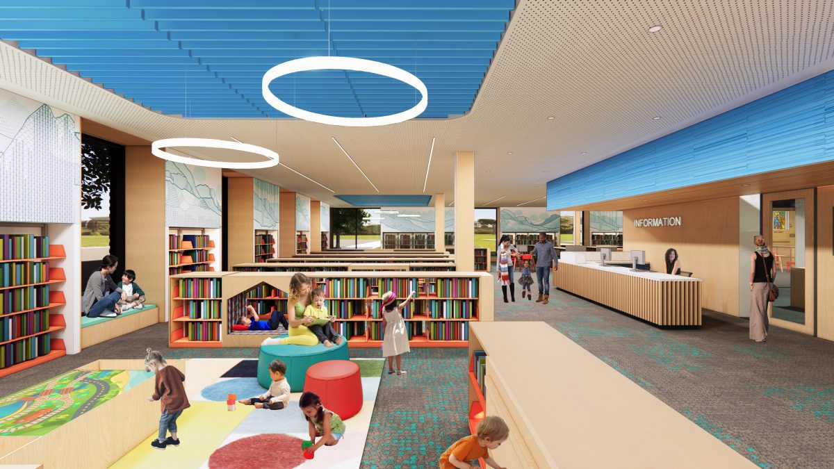Preview the New Library – Belmont Library Foundation