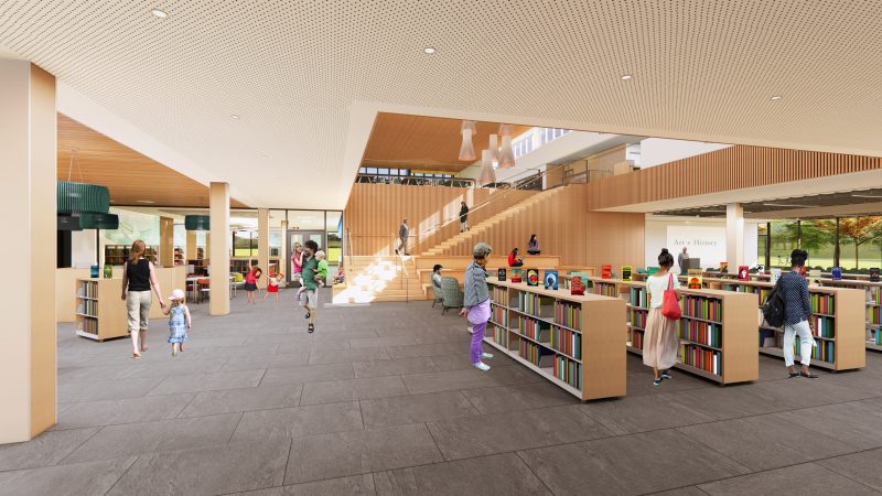 Preview the New Library – Belmont Library Foundation