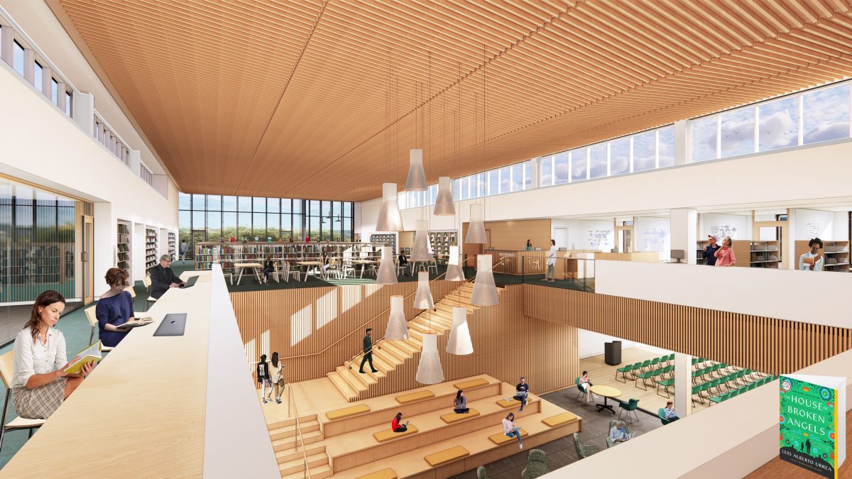 Preview the New Library – Belmont Library Foundation