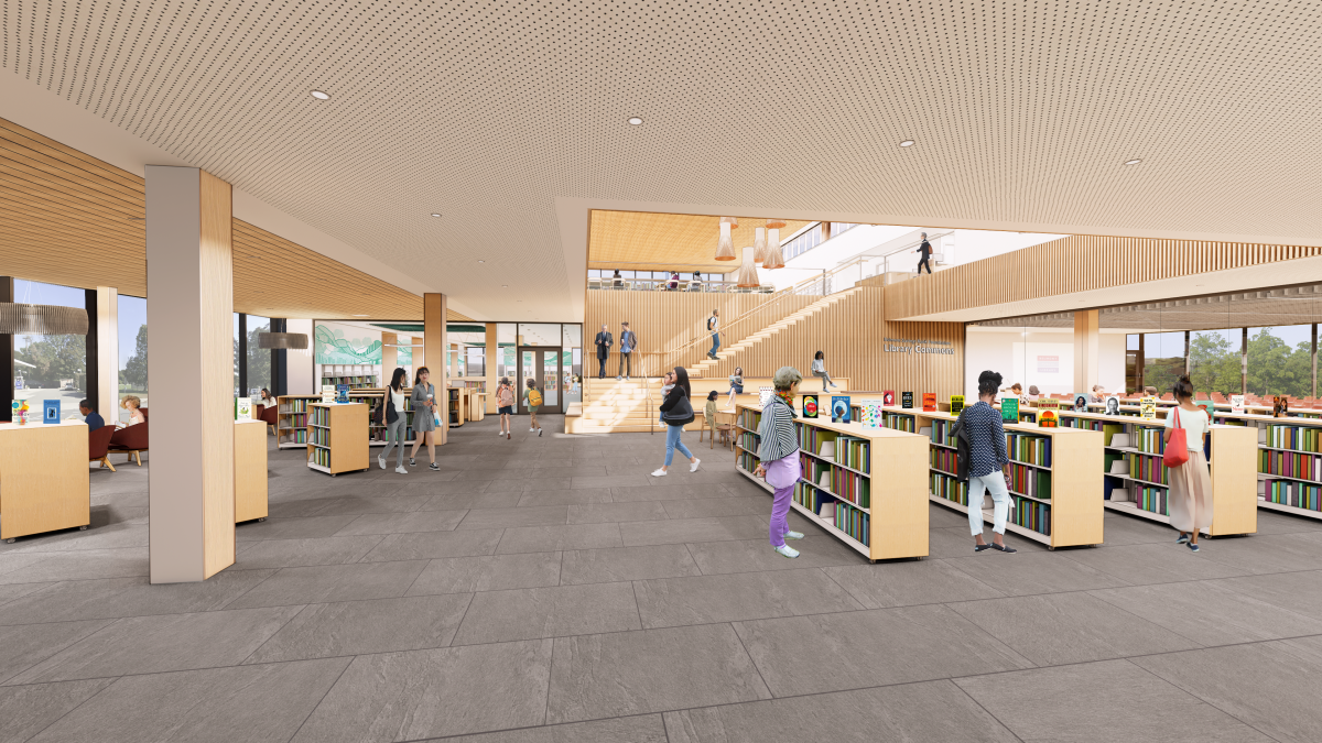 Preview the New Library – Belmont Library Foundation